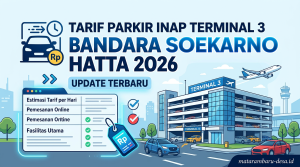 Tarif Parkir Inap Bandara Soekarno Hatta Terminal 3 2026, Update Terbaru