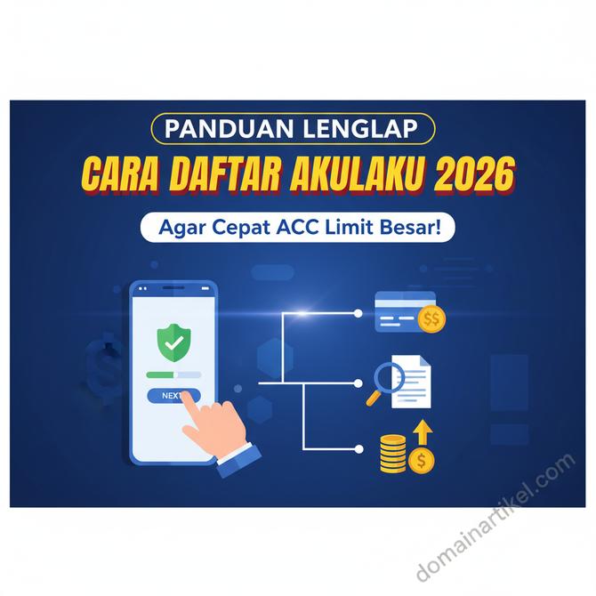 Panduan Lengkap Cara Daftar Akulaku 2026 Agar Cepat ACC Limit Besar!