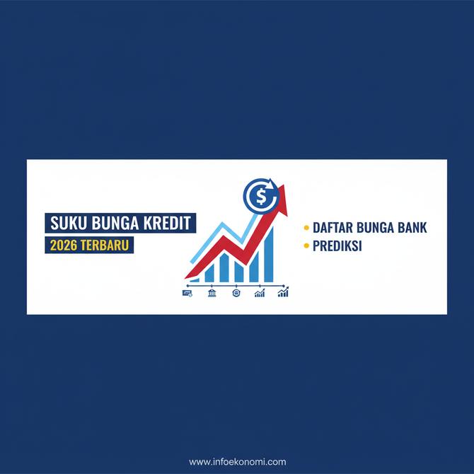 Suku Bunga Kredit 2026 Terbaru, Ini Daftar Bunga Bank dan Prediksinya